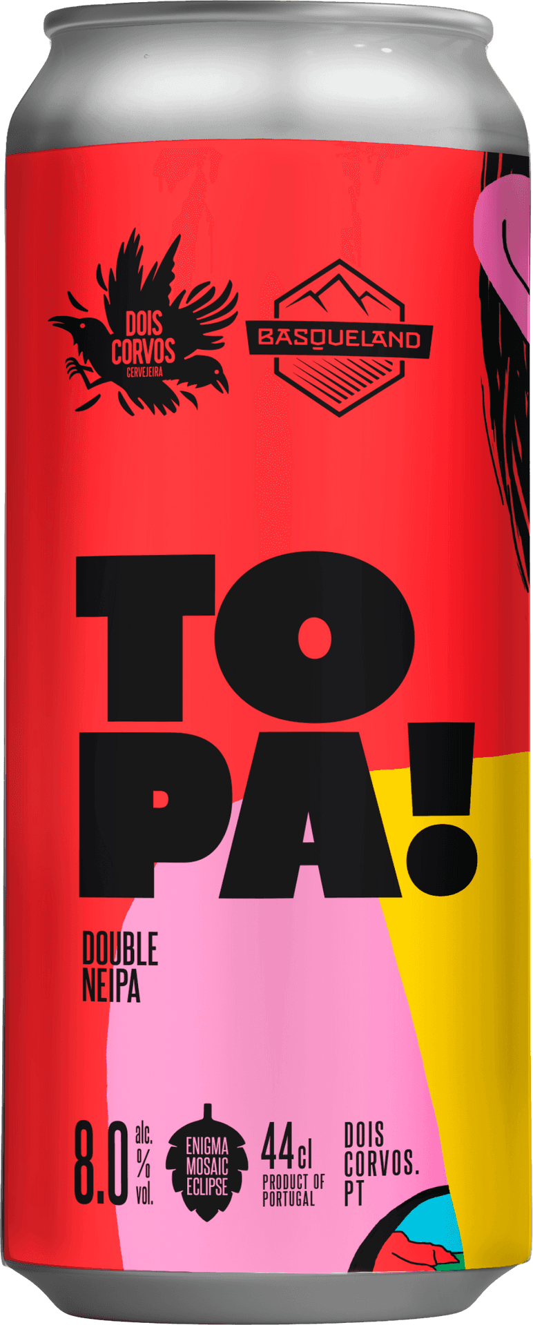 Topa! - Double NE IPA | Dois Corvos Cervejeira, Lisboa Portugal