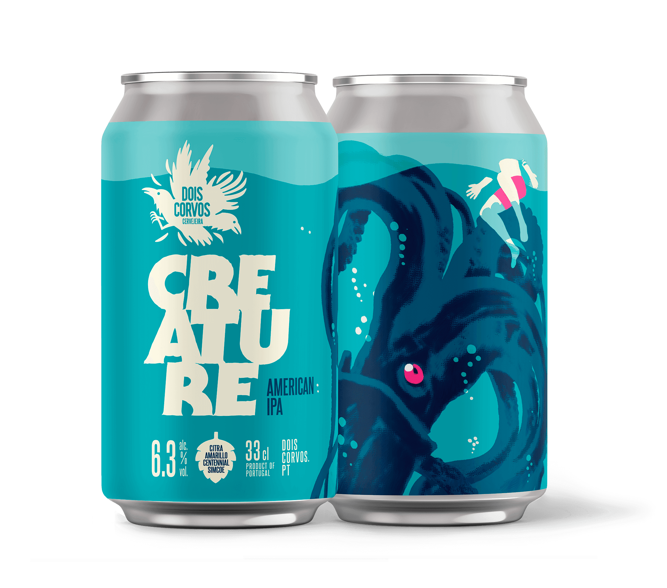 Creature - IPA | Dois Corvos Cervejeira, Lisboa Portugal
