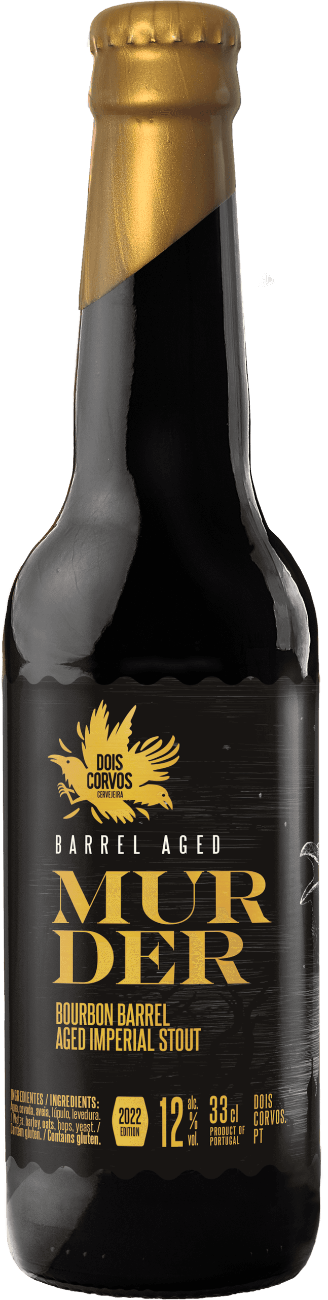 Murder 2022 Release - Imperial Stout Aged in Bourbon Barrels | Dois ...