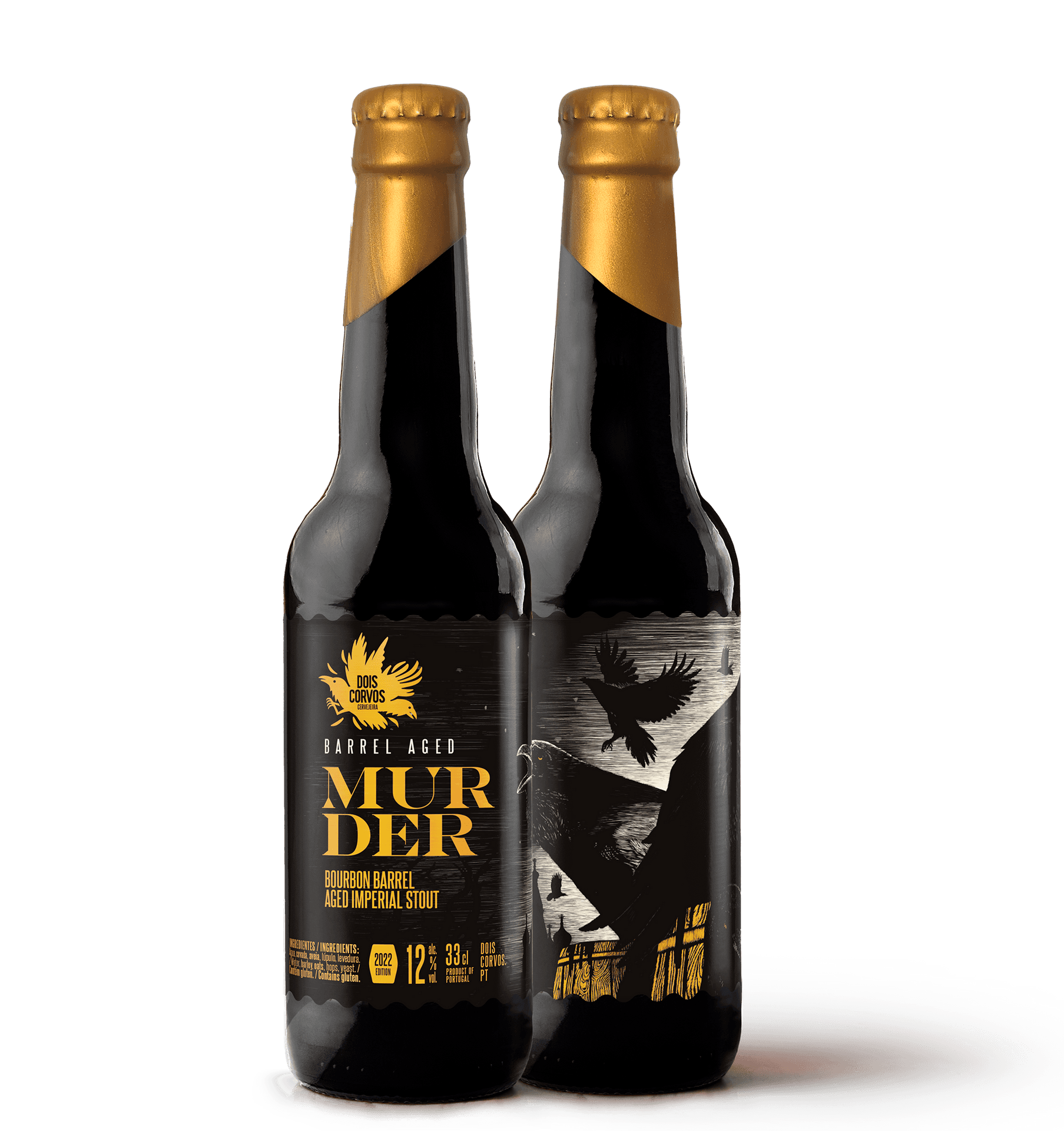 Murder 2022 Release - Imperial Stout Aged in Bourbon Barrels | Dois ...