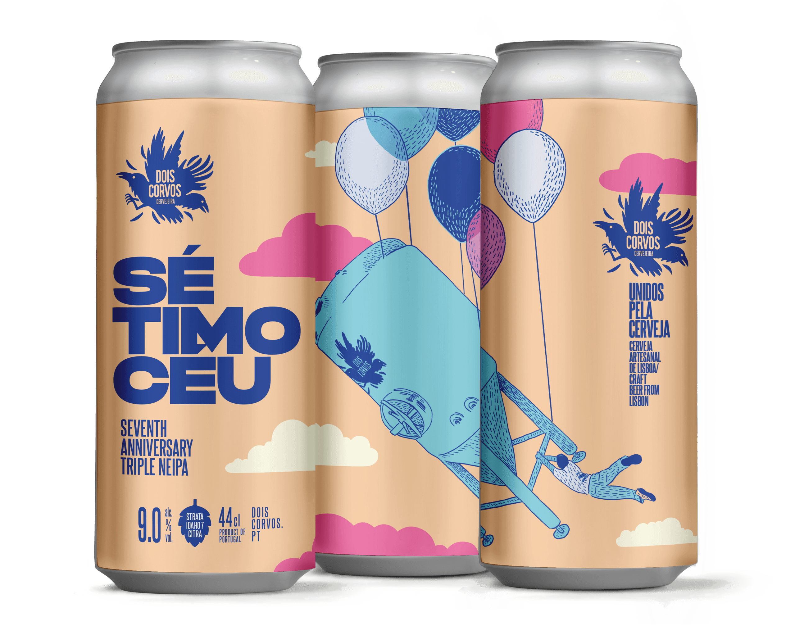 Sétimo Céu - Triple NE IPA | Dois Corvos Cervejeira, Lisboa Portugal