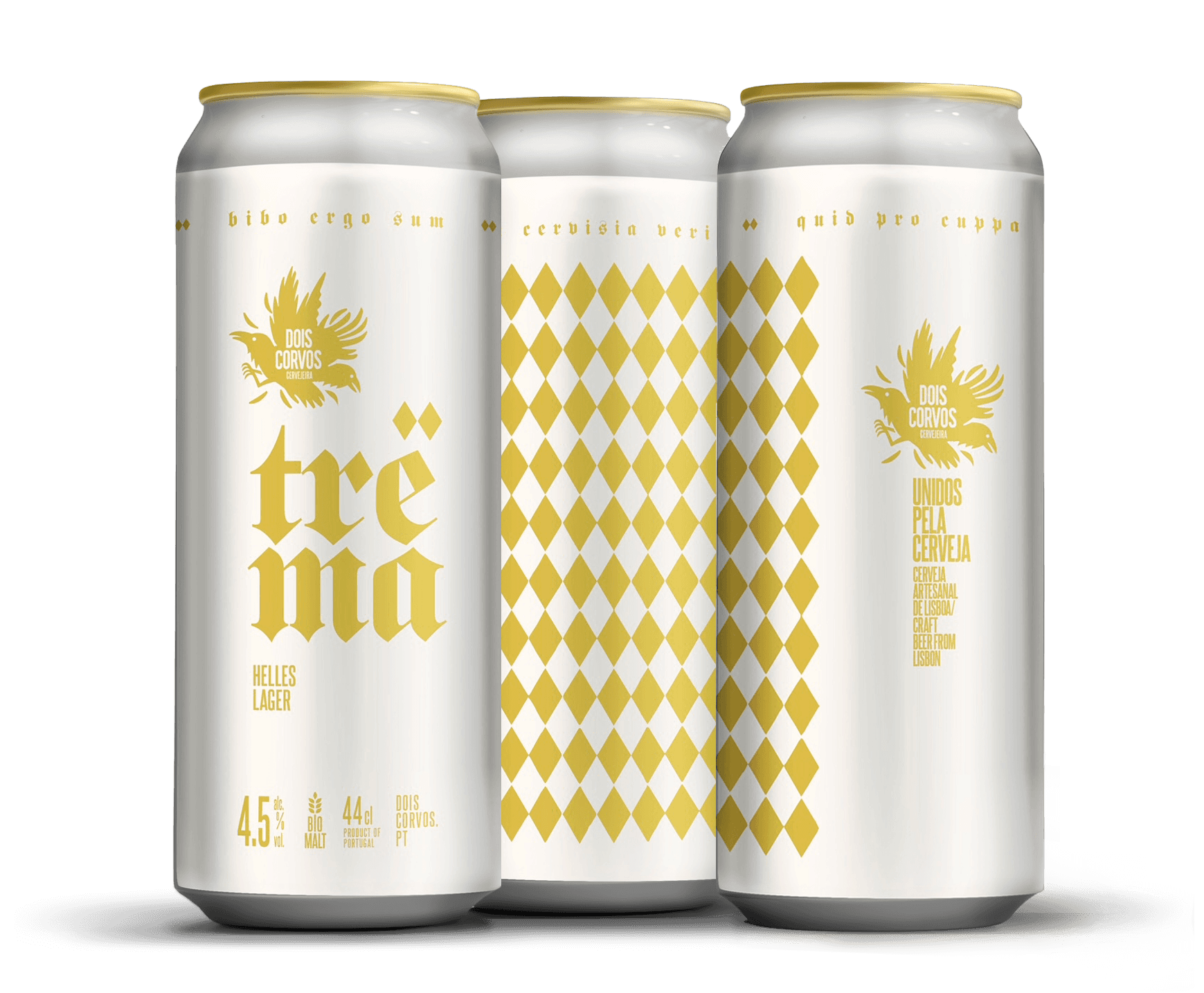 Trëma - Helles Lager | Dois Corvos Cervejeira, Lisboa Portugal