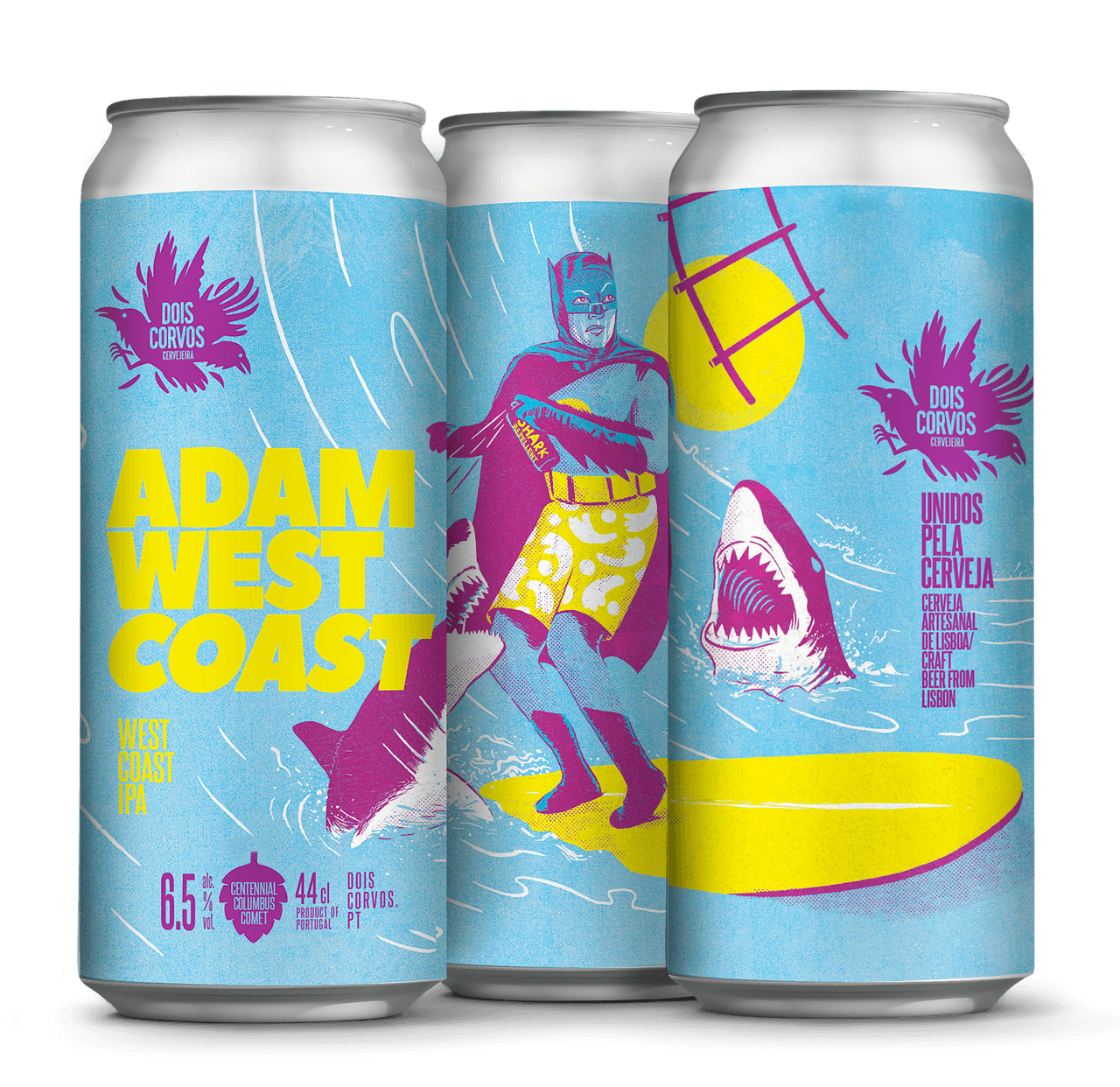 Adam West Coast - West Coast IPA | Dois Corvos Cervejeira, Lisboa Portugal