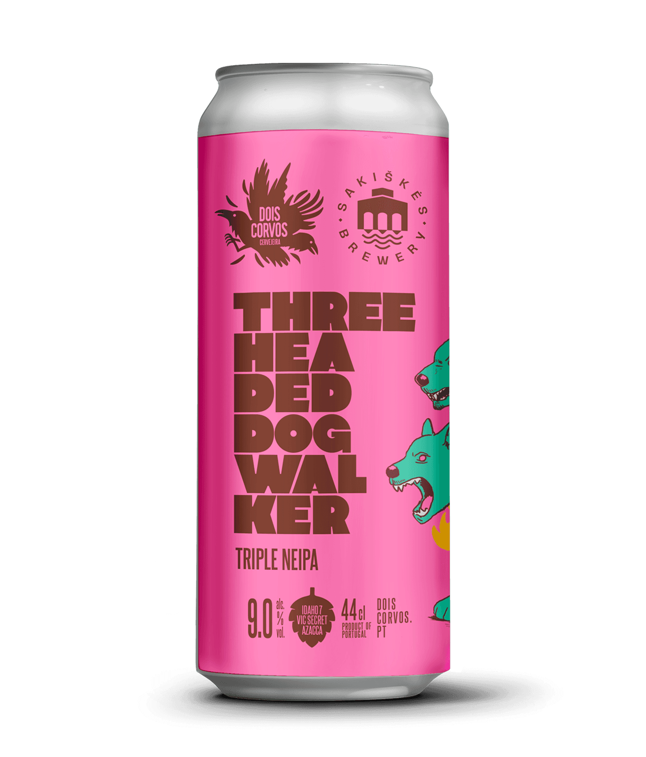 Three-Headed Dog Walker - Triple NE IPA | Dois Corvos Brewery, Lisbon ...