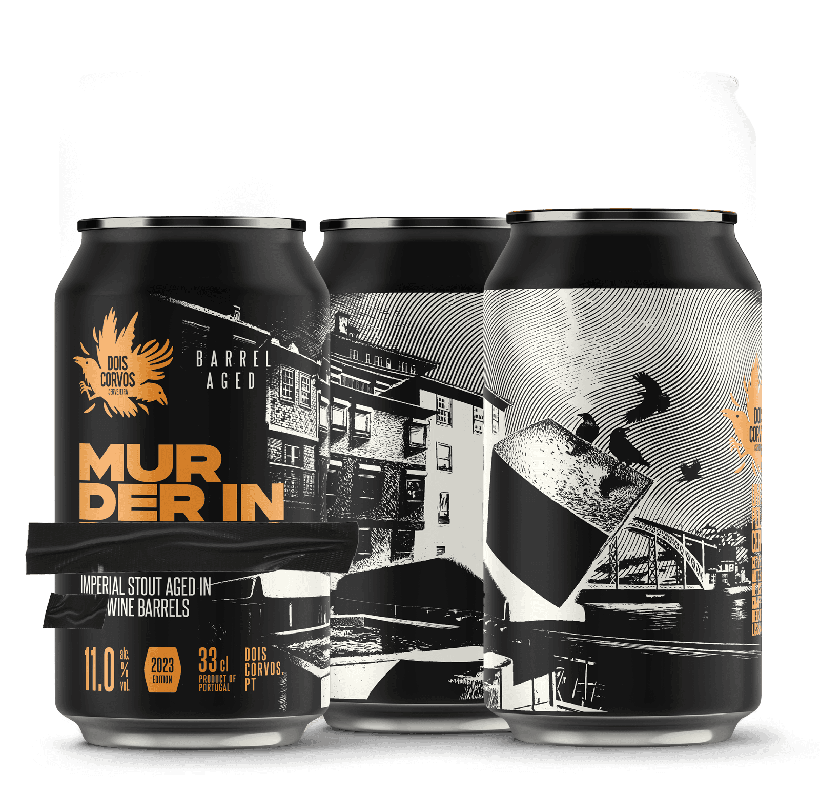 Murder in Porto - Imperial Stout in Port Wine Barrels | Dois Corvos ...